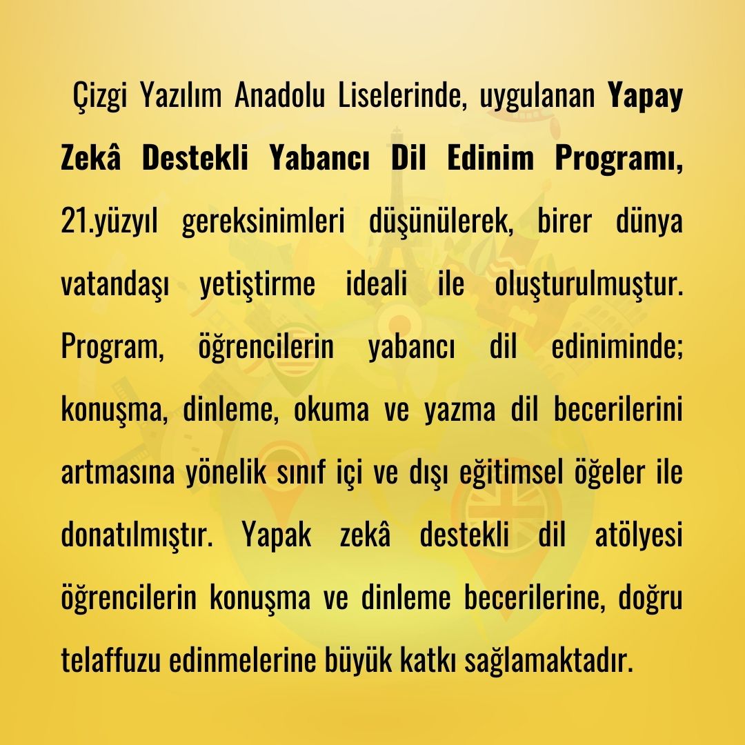 ANASAYFA - Çizgi Yazılım Anadolu Lisesi ANASAYFA - Çizgi Yazılım Anadolu Lisesi